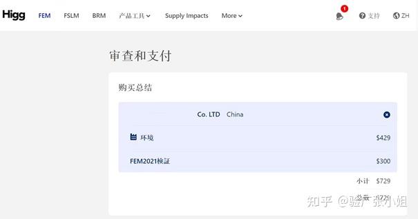 Higg Index的Higg FEM模块购买、自评、公布自评及验证 - 知乎