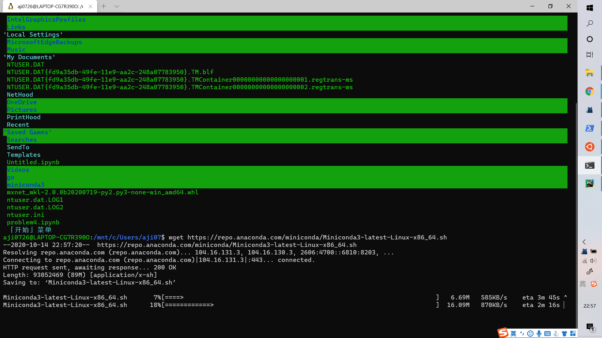 windows配置wsl2环境+pycharm指路 - 知乎