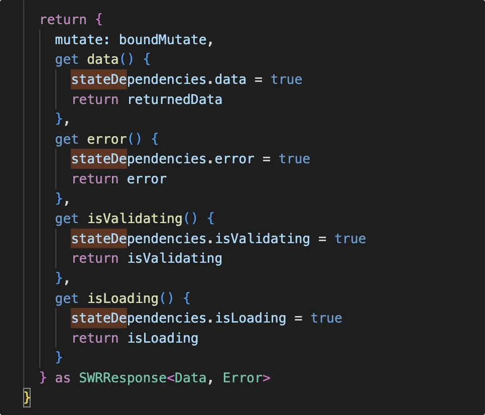 你应该了解的hooks式接口编程 - useSWR - 知乎