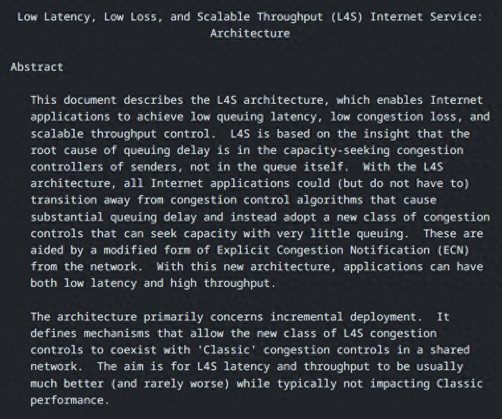 新标准L4S：让互联网感觉更快的行动正在酝酿中 - 知乎