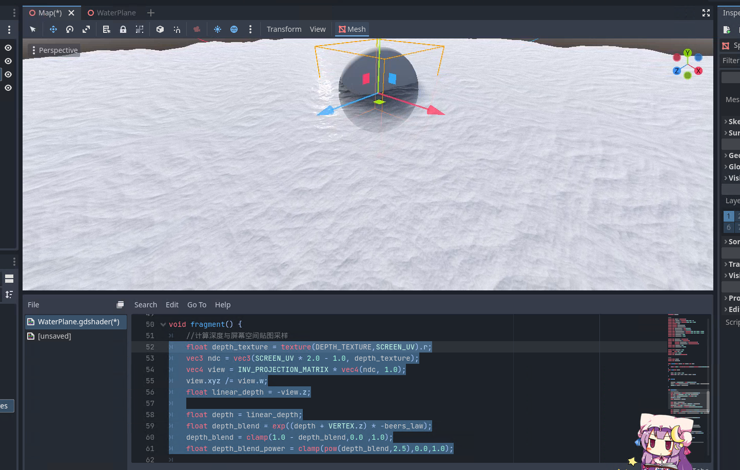 【Godot】简单水体渲染 - 知乎