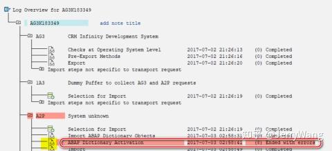 SAP ABAP 释放 TR 遇到错误消息 ended with return code 8 的含义和处理办法 - 知乎