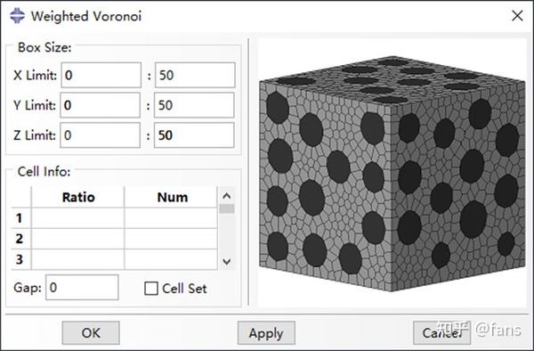 一个好用的Abaqus晶体塑性模型生成插件-Voronoi模型 - 知乎