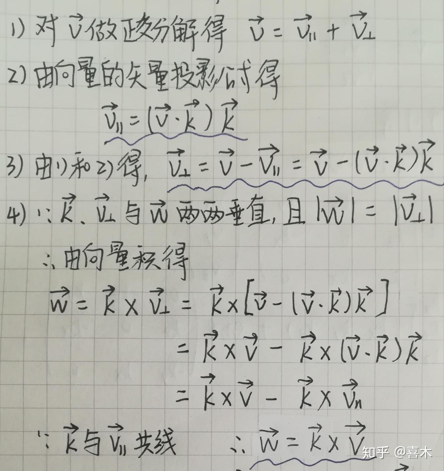 罗德里格斯公式Rodrigues'Rotation Formula推导 - 知乎