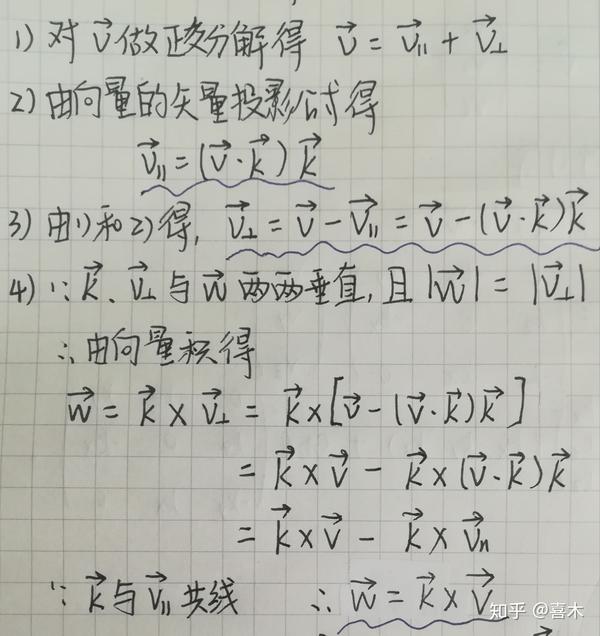 罗德里格斯公式Rodrigues'Rotation Formula推导 - 知乎