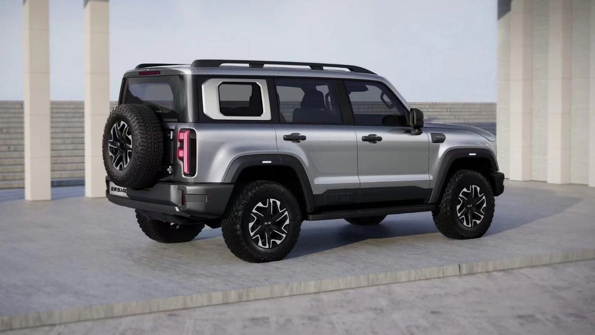 全新BJ40大变样，对标坦克300，内饰是抄了谁？ - 知乎