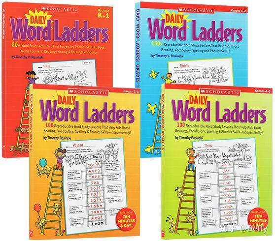 学乐每日英文单词阶梯练习Scholastic Daily Word Ladders 1-6级别 - 知乎