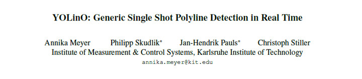 论文阅读 ICCVW2021 YoLino: Generic Single Shot Polyline Detection in Real ...
