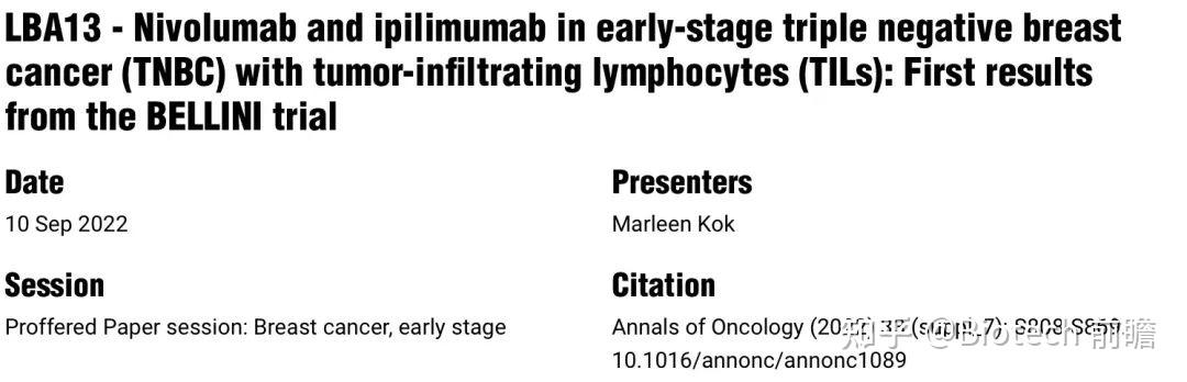 TNBC研究突破丨PD-1、TROP2 ADC III期成功 - 知乎