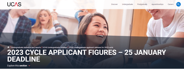 UCAS发布23年英国本科申请数据！ - 知乎