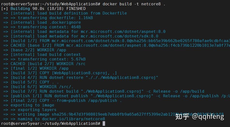 在docker 中设置 netcore 8 微服务实战（1） - 知乎