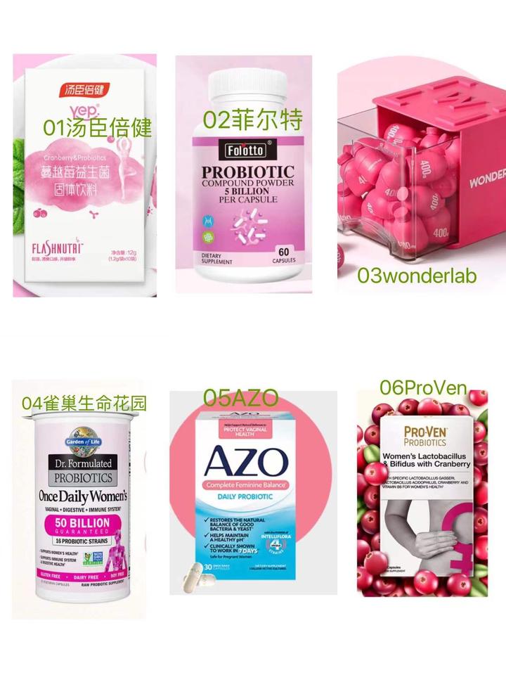 芥末点评 | 女性私密处益生菌6款-汤臣倍健/Wonderlab/AZO/生命花园/ Folotto斐尔特/ProVen|第2期 - 知乎