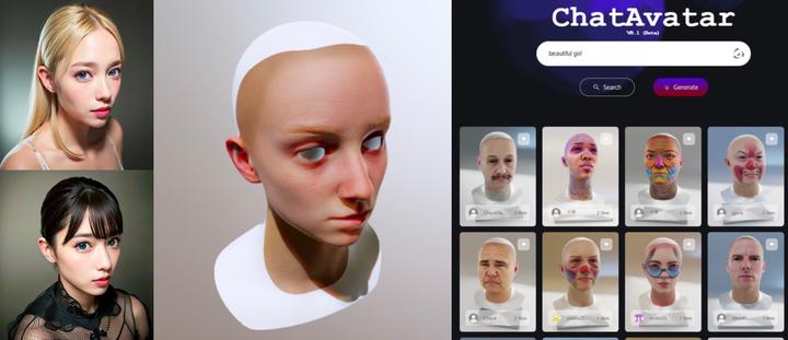 单卡30秒跑出虚拟3D老婆！文本生成3D高精度数字人，毛孔细节清晰 - 知乎