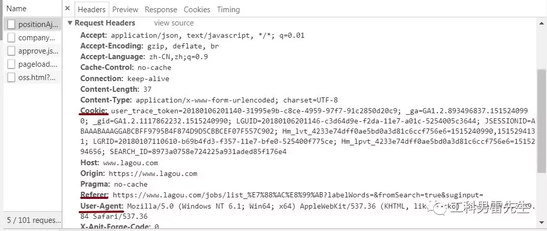 python3.6之抓取LaGou网爬虫职位详解 - 知乎