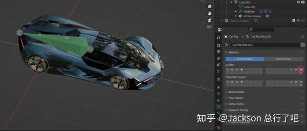 Lv.1 Blender学习记录3 - rigcar插件使用（202209021更至2022090122，已完结） - 知乎