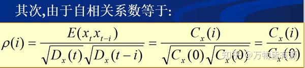 AR(p)序列的Yule-Walker方程 - 知乎