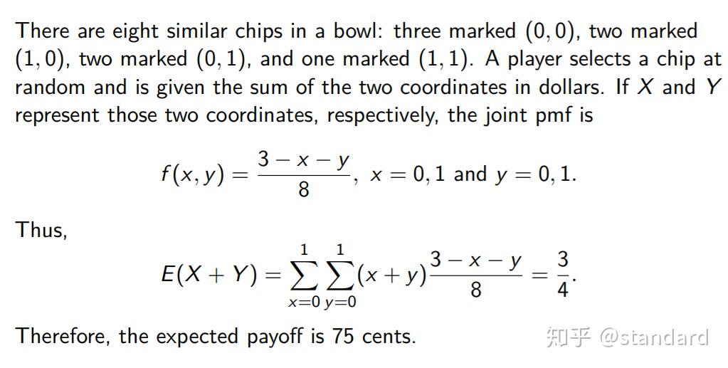 概率与统计推断 Week 4 bivariate distributions - 知乎