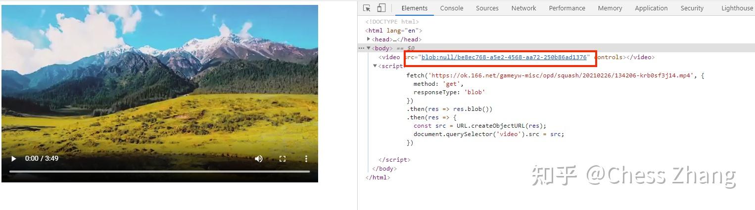 video标签中src属性值的"blob:网址"中的blob什么意思？ - 知乎