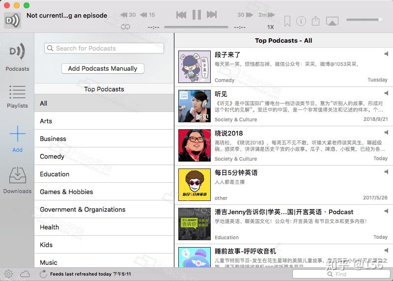 播客播放工具Downcast for Mac - 知乎
