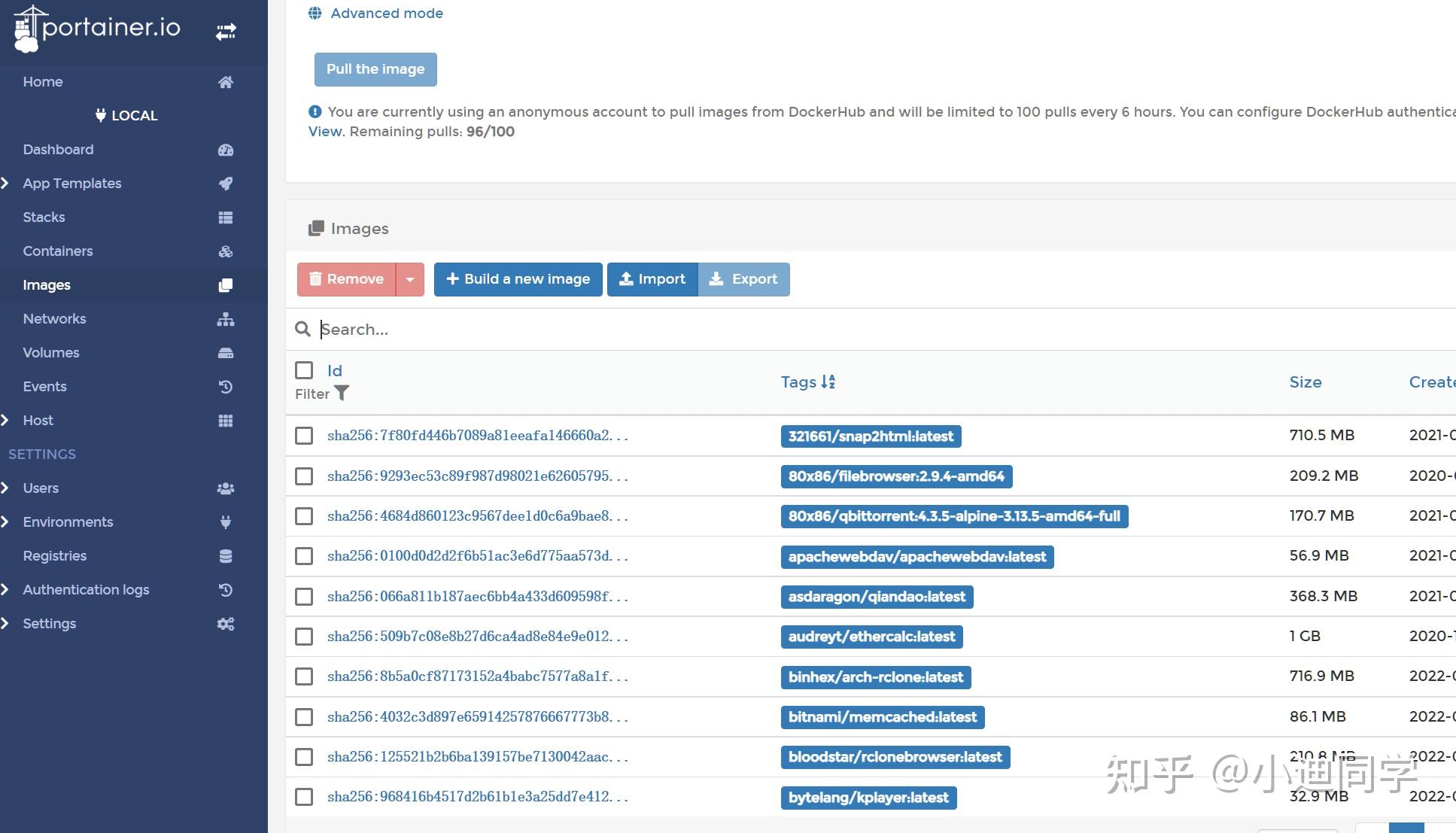 Unraid Docker 之容器管理神器 Portainer 安装 - 知乎