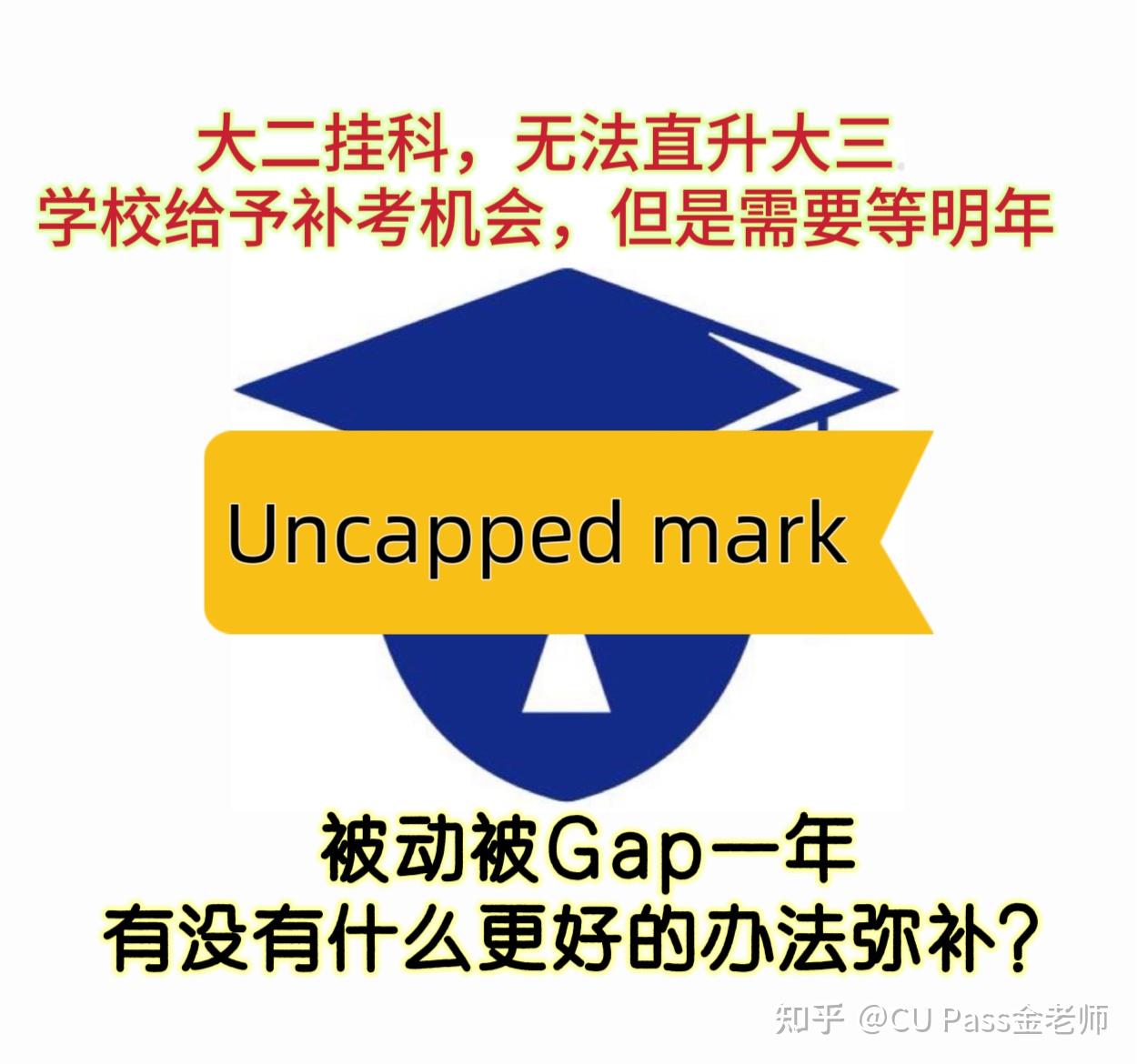 CU Pass知识点：被动被Gap一年，有没有更好的办法弥补？ - 知乎