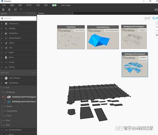 Dynamo技巧分享第01弹--Dynamaps软件包 - 知乎