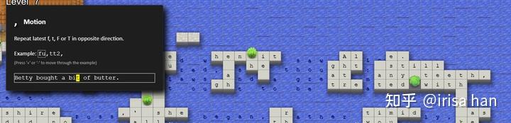 vim adventures学习笔记 - 知乎