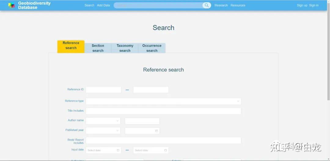 GBDB——地球生物多样性数据库介绍与了解 - 知乎
