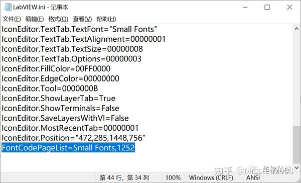 Labview 图标编辑器 字体BUG修改 - 知乎