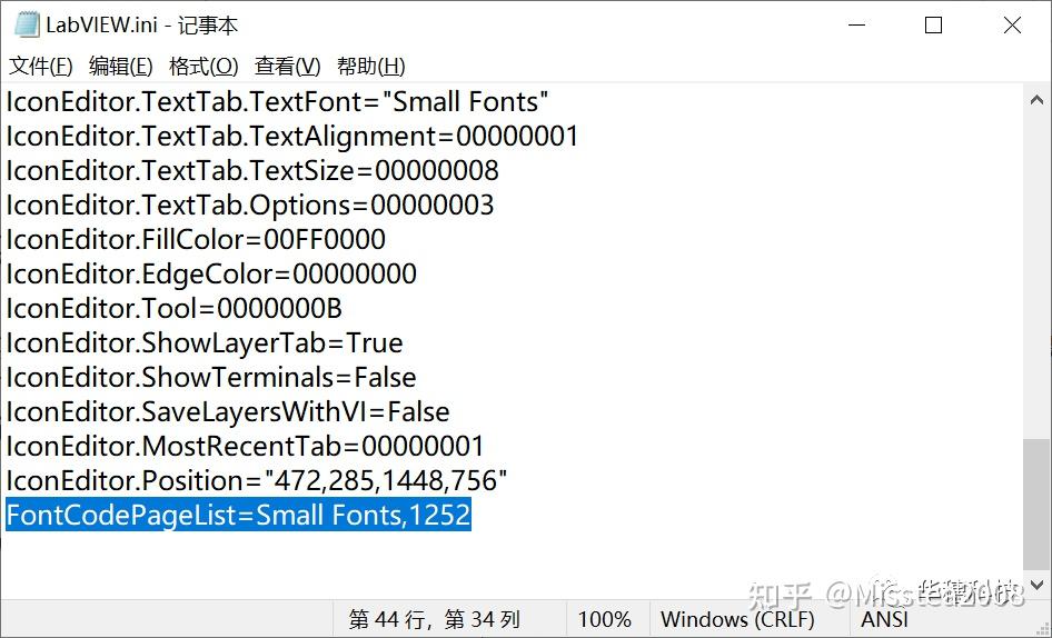 Labview 图标编辑器 字体BUG修改 - 知乎