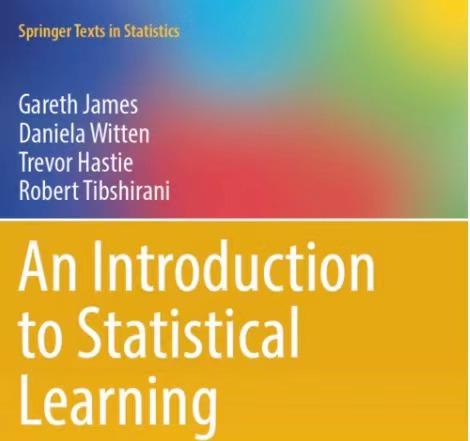 统计学学习书籍《An Introduction to Statistical Learning》及《The elements of ...