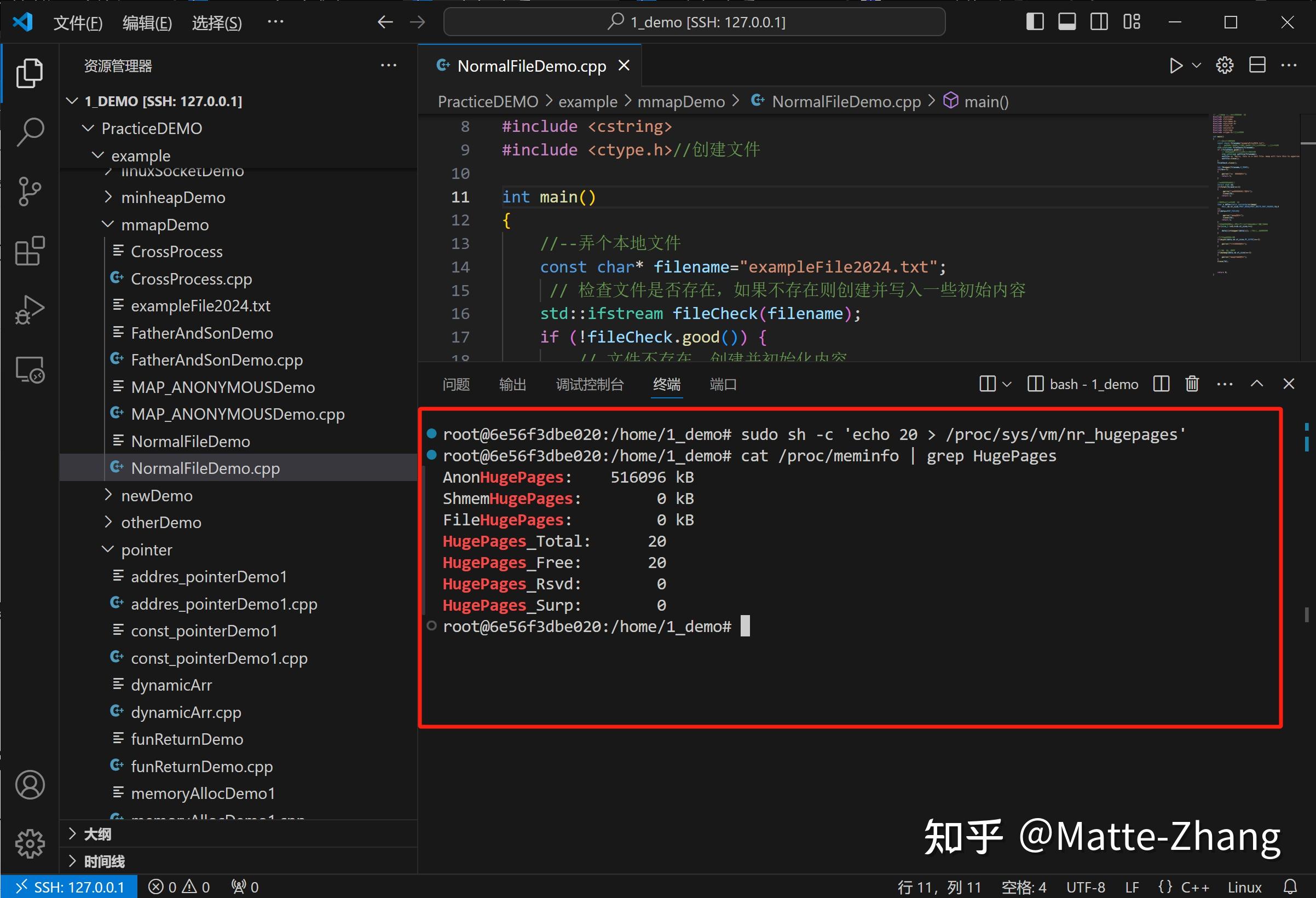 深入理解Linux内存映射：以C/C++为基础，从mmap入手介绍详细参数以及每个参数的应用案例，包括使用Docker搭建Ubuntu系统并 ...