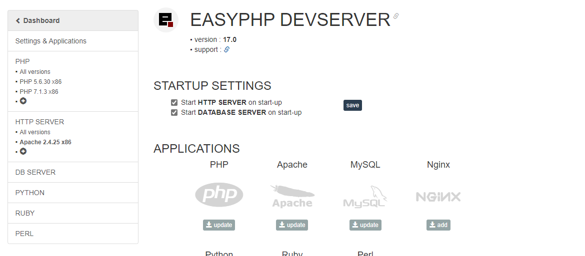EasyPHP - 略有极客感的 WEB 环境工具 - 知乎