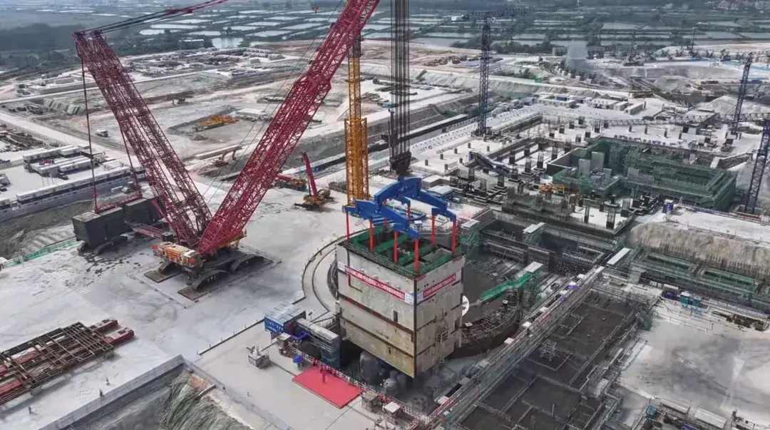 千吨一吊丨SCC36000A完成国家电投廉江核电第四次超大件吊装 - 知乎
