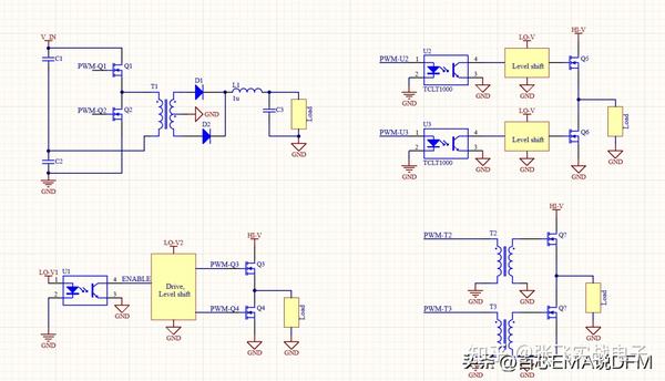半桥DC-DC转换器PCB设计要点与电路实例 - 知乎