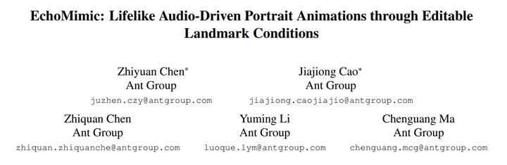 阅读笔记 -- EchoMimic: Lifelike Audio-Driven Portrait Animations through ...