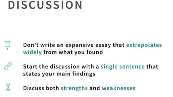 论文里面的Result、Discussion和Conclusion的区别是什么？ - 知乎
