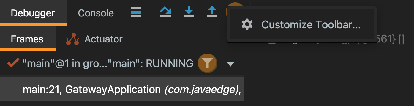 IDEA Debug框的 show execution point按钮没了 - 知乎