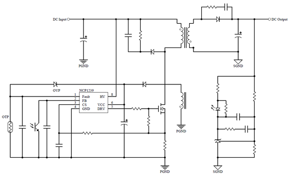 找方案 | 基于 onsemi NCP1239BD65R2G 的 30W Flyback Auxiliary Power Platform - 知乎