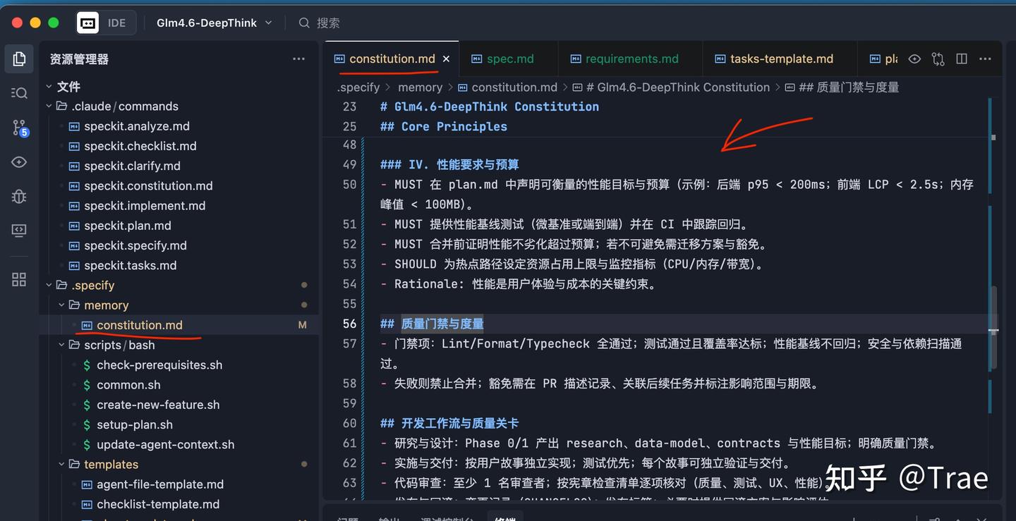 TRAE × Spec Kit 实战：五步构建流式 AI 对话 Web 应用 - 知乎