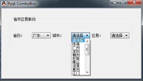 PyQt5学习笔记（三）Python实现多级菜单联动 - 知乎