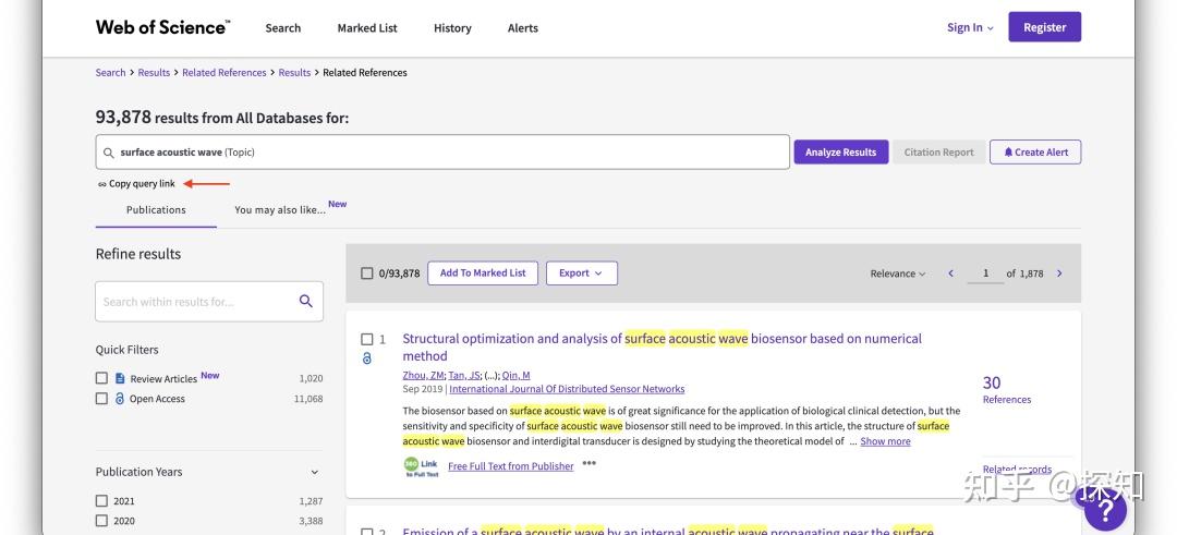 【科研分享】新版Web of science亮点大介绍！ - 知乎