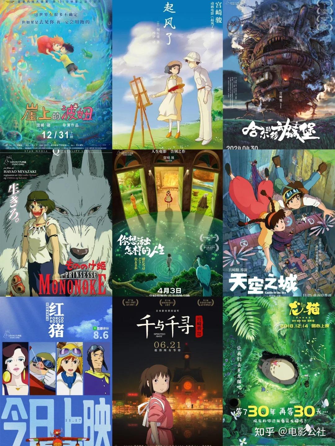 🎬电影推荐丨【宫崎骏】全部作品年表大合集！ - 知乎