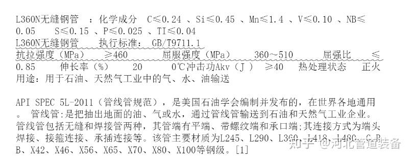 L360N无缝钢管化学成分 psl2 （GB/T9711-2018） - 知乎