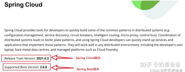 Springboot、springcloud、springcloudalibaba的版本对应关系 知乎 5048