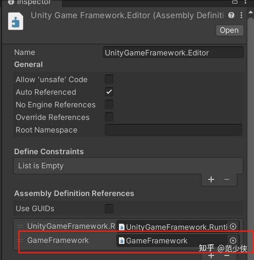 GameFramework替换源码 - 知乎