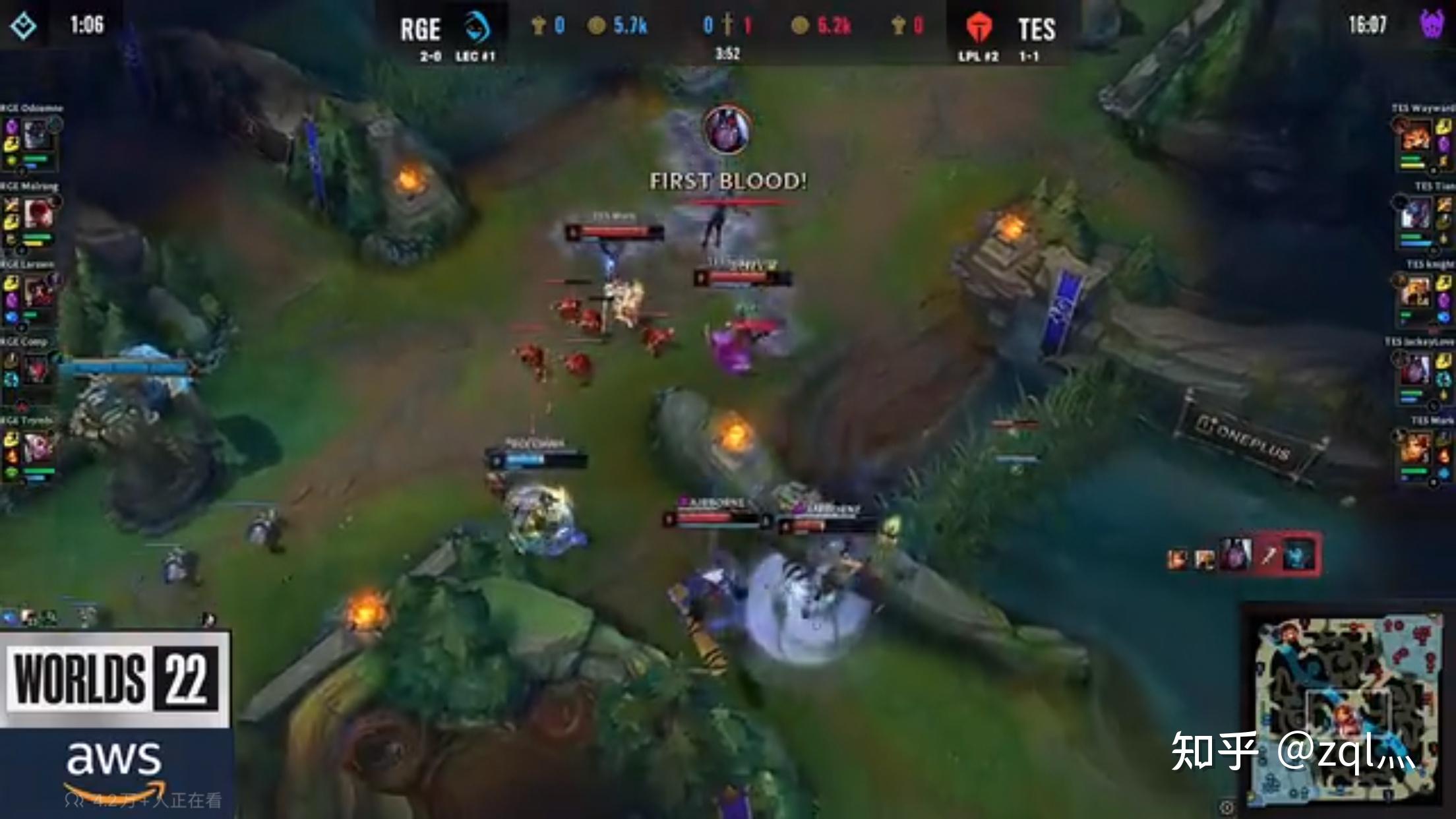 10月10日TES0-1RGE，RGE获得三连胜 - 知乎
