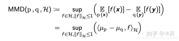 统计知识（一）MMD Maximum Mean Discrepancy 最大均值差异 - 知乎