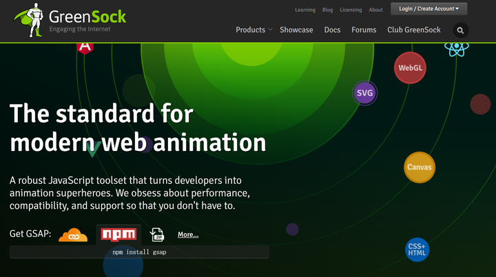 “🧦绿袜子大侠“-GreenSock 动画库入门 - 知乎