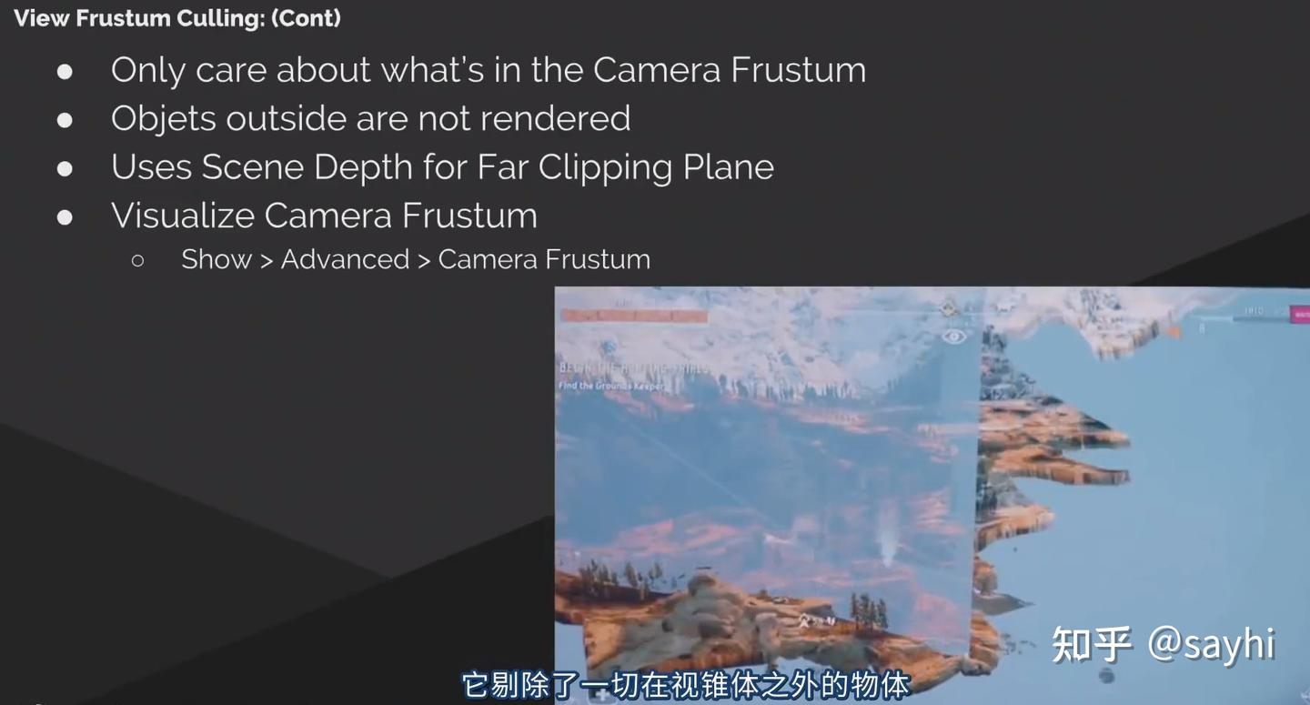 Unreal Culling Methods - 知乎